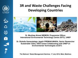 3R and Waste Challenges Facing Developing Countries